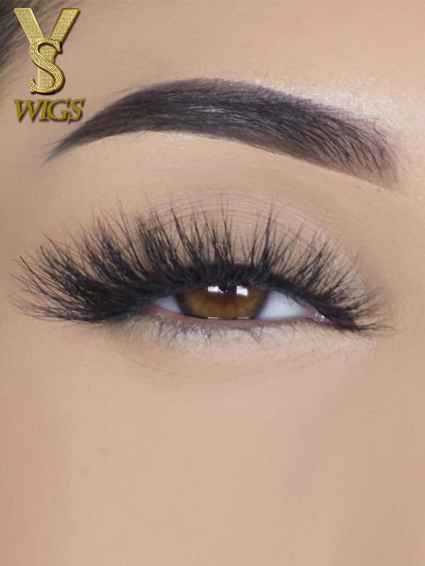 YSwigs Natural 5D Eyelashes Make Up Kit Mink Lashes Extension Mink ...